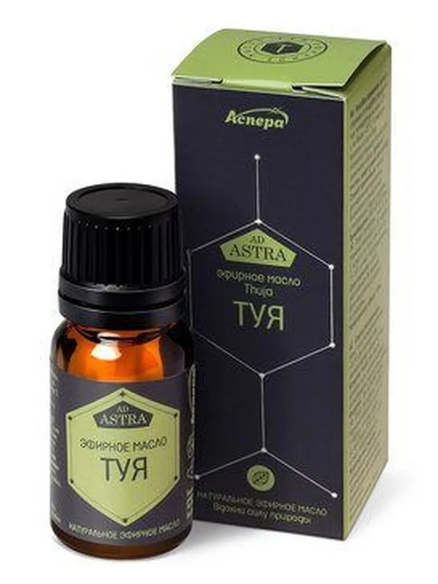 Масло эфирное Туя западная, масло эфирное, 10 мл, 1шт.