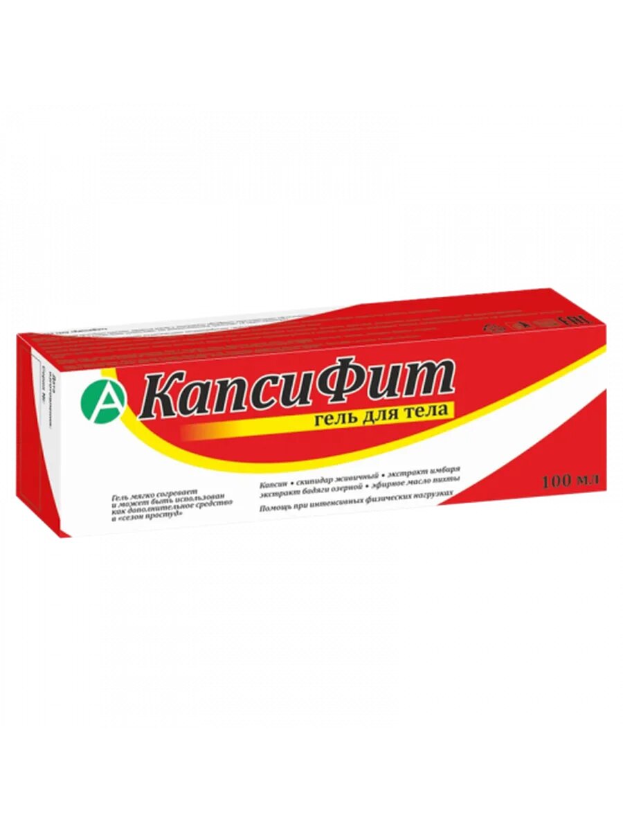Капсифит гель для тела, 100 мл, 1шт.