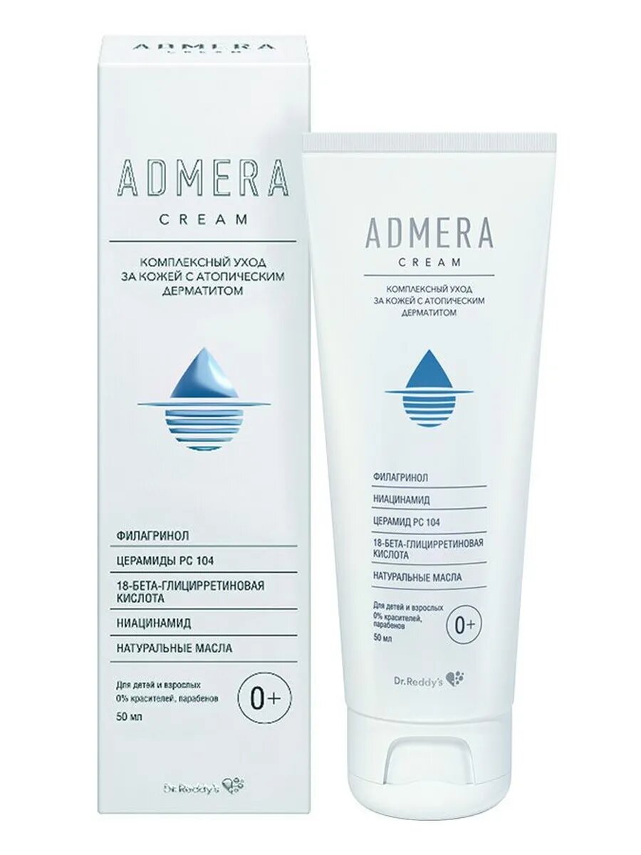 Адмера Крем для сухой чувствительной кожи, крем для тела, дл