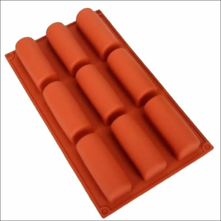 Форма для конфет "однотонный", 9 яч, 1 шт