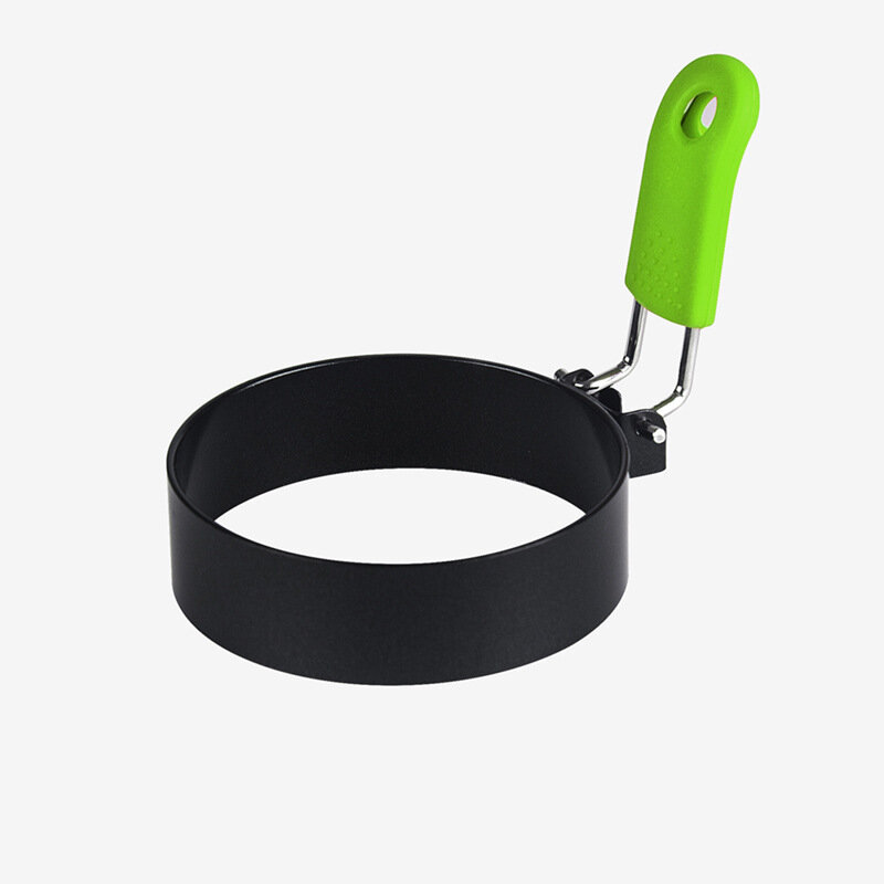 Форма для яичницы 4 шт, сырников, оладей, котлет, панкейков, зелёный