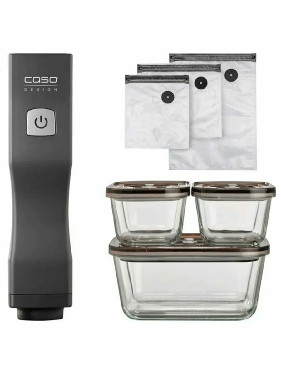 Вакууматор с аксессуарами CASO Vacu OneTouch Eco-Set