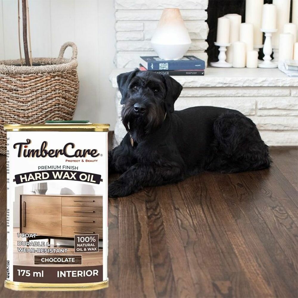 Масло-воск TimberCare Hard Wax Oil Chocolate (0.175л) шоколад
