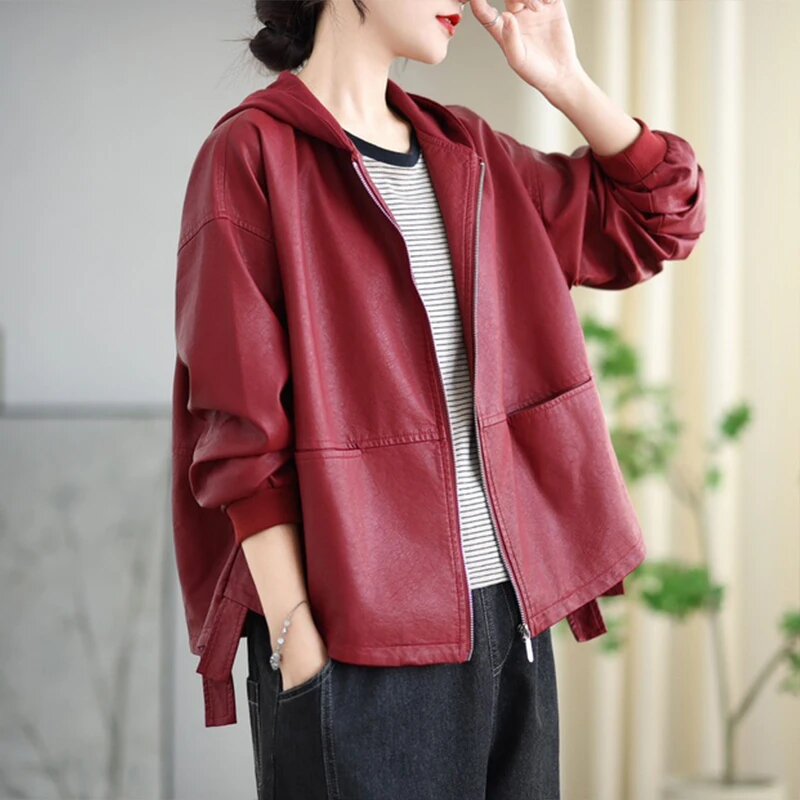 Куртка кожаная