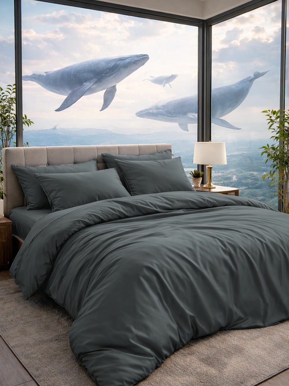 Простыня полисатин резинка 120х200х30 - "Триша"