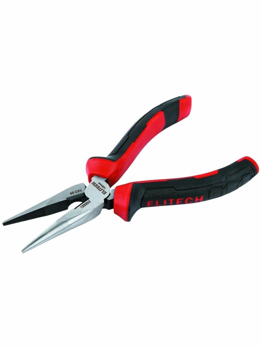 Длинногубцы 180мм, комбинированные , CrV,56-62HRC ELITECH