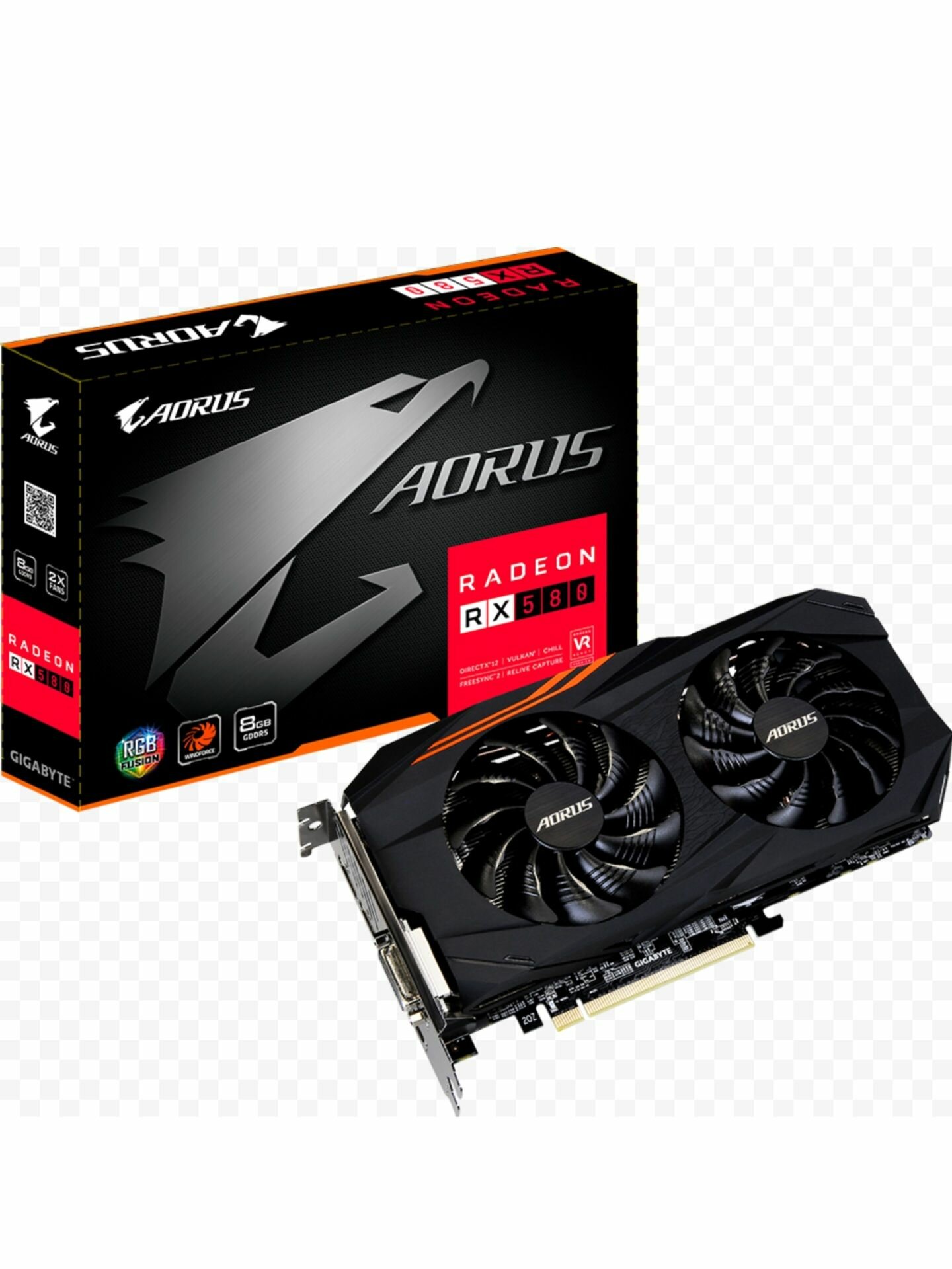 Видеокарта 580 аорус