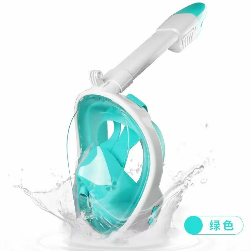 Двухтрубная маска для дайвинга, новая полностью сухая маска для снорклинга, силиконовая маска для дайвинга и снорклинга, снаряжение для плавания.