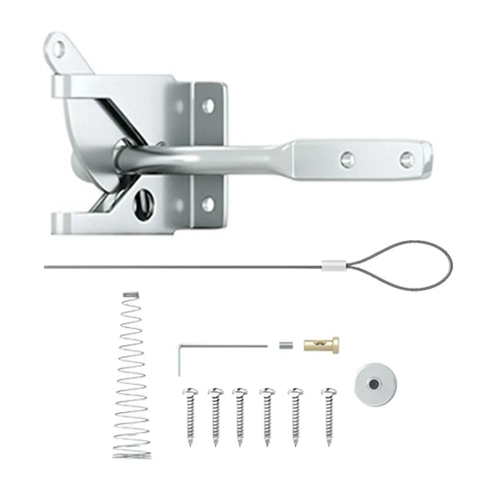 Защелка для заборных ворот Самоблокирующиеся аппаратные дверные замки