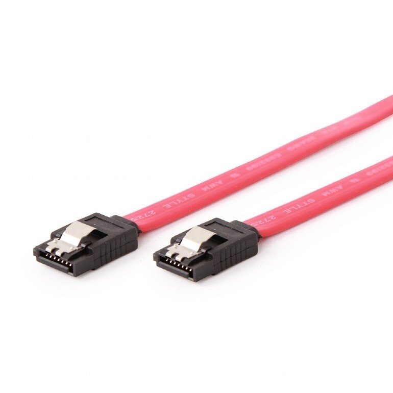 Кабель интерфейсный SATAIII Cablexpert CC-SATAM-DATA, 50см, 7pin/7pin, защелка, пакет