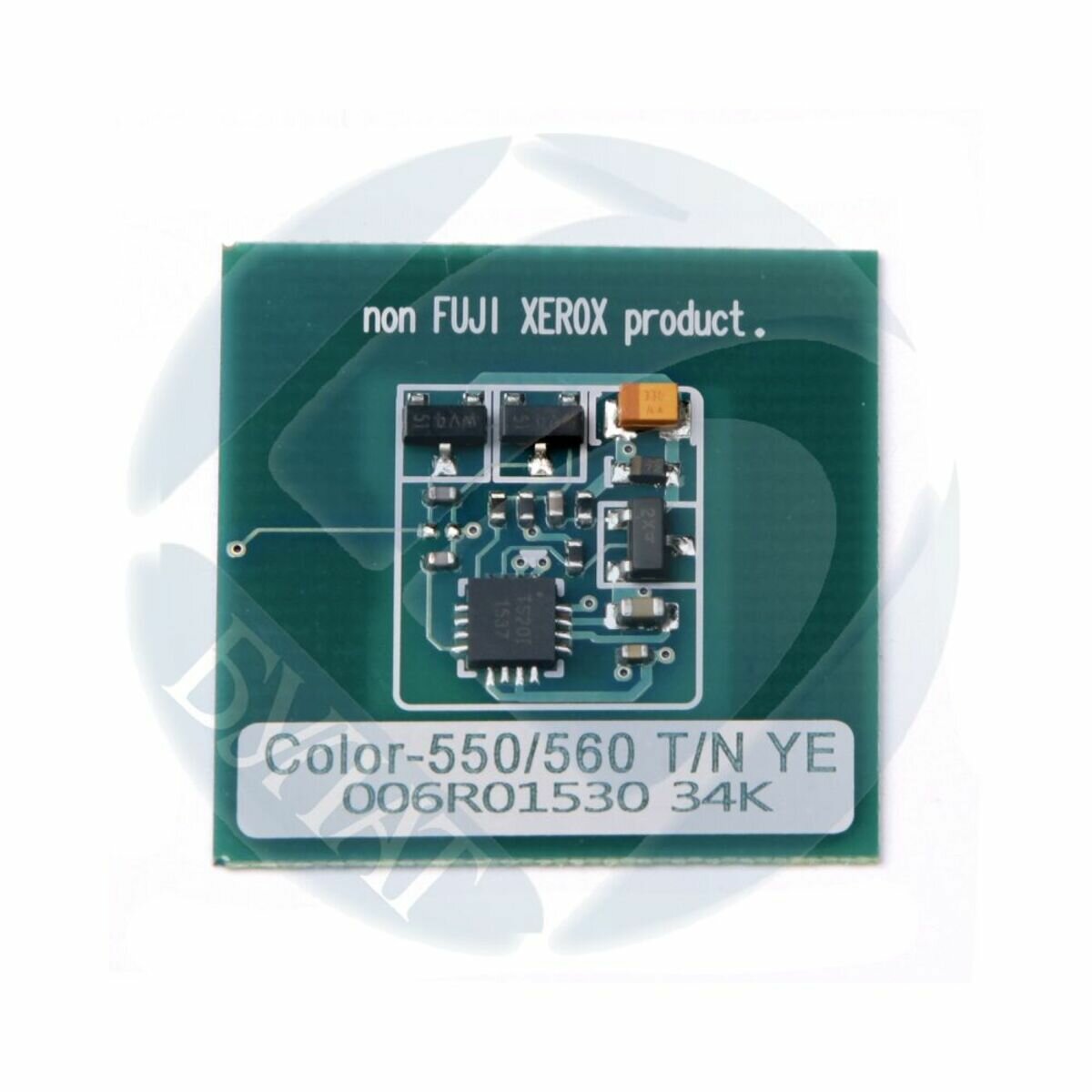 Чип булат 006R01530 для Xerox Color 550, Color 560, Color 570 (Жёлтый, 34000 стр.)