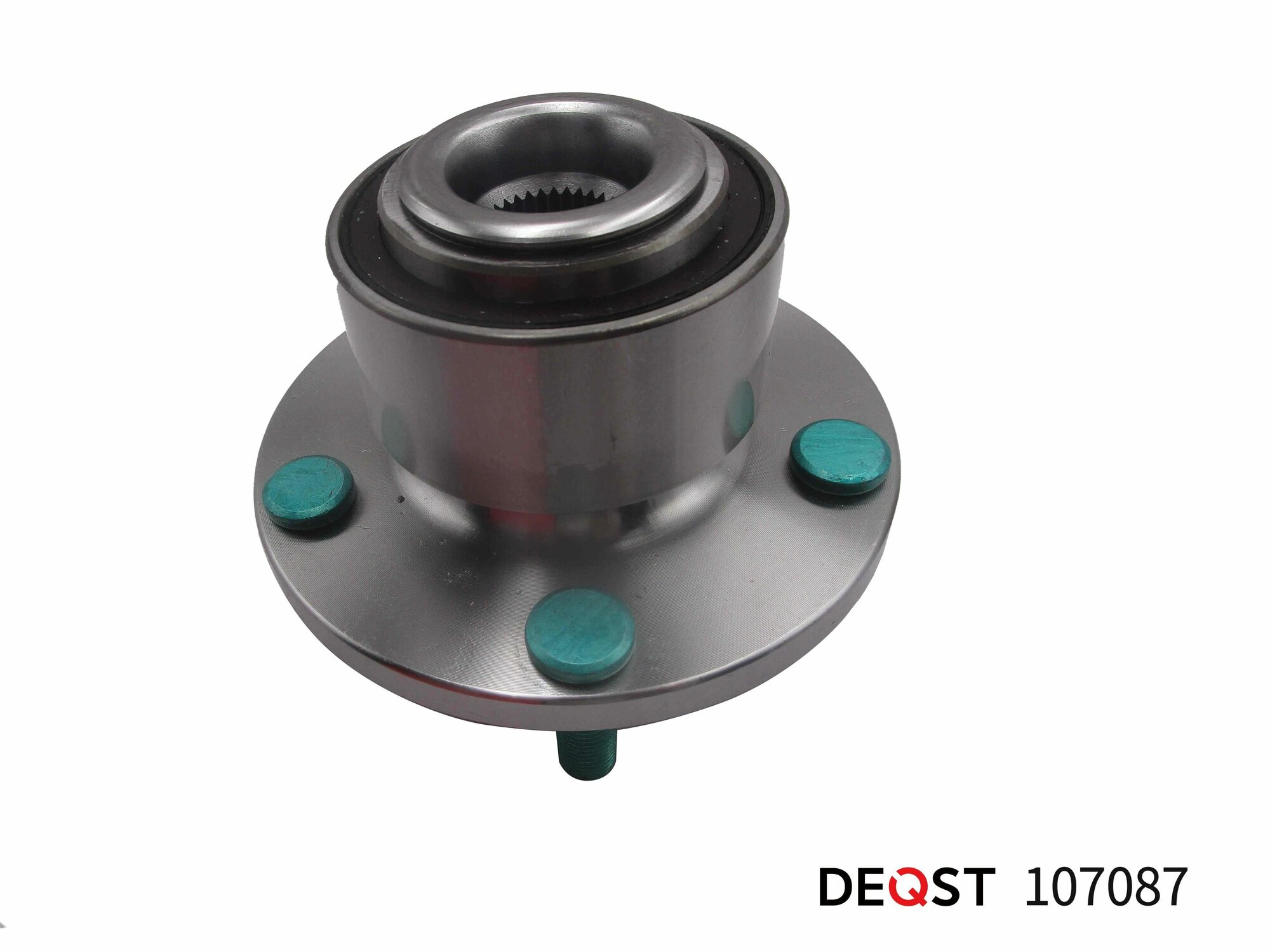 Ступица переднего колеса с подшипником FORD FOCUS II, FORD C-MAX 04- 107087, Deqst 107087