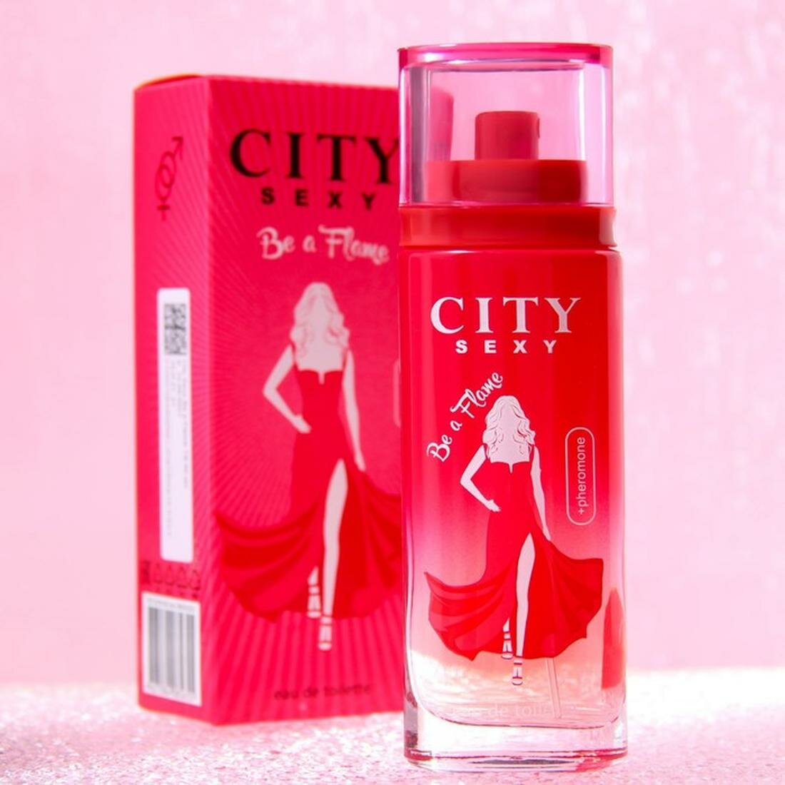 Туалетная вода CITY Parfum "City Sexy Be a Flame", женская, 60мл