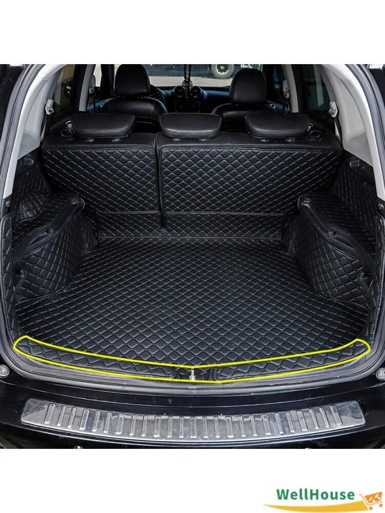 Коврик в багажник для Haval M6 2023 Искусственная кожа черный
