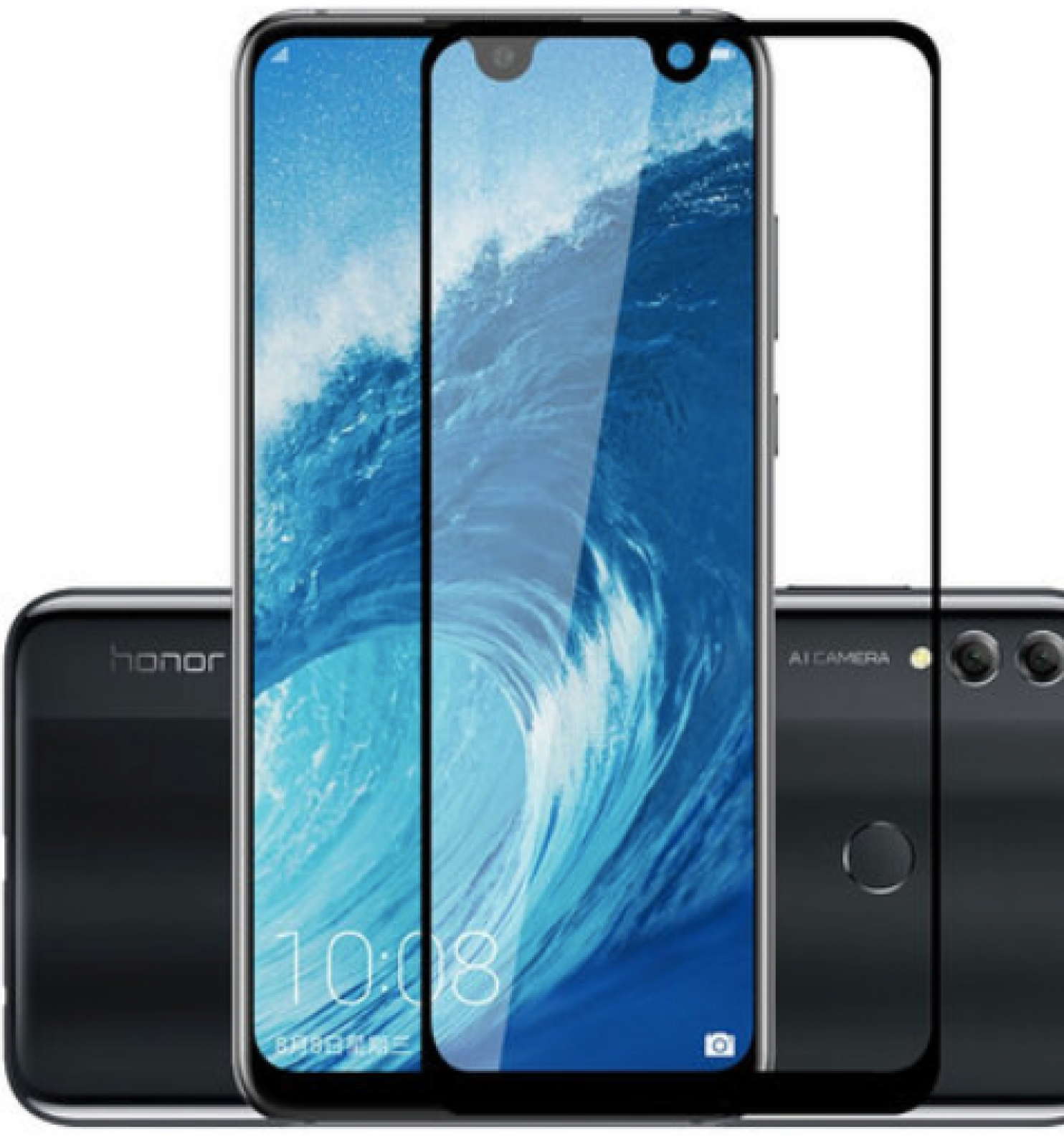 3D/5D защитное стекло MyPads для Huawei Honor 8X (JSN-L21) 6.5 с закругленными краями