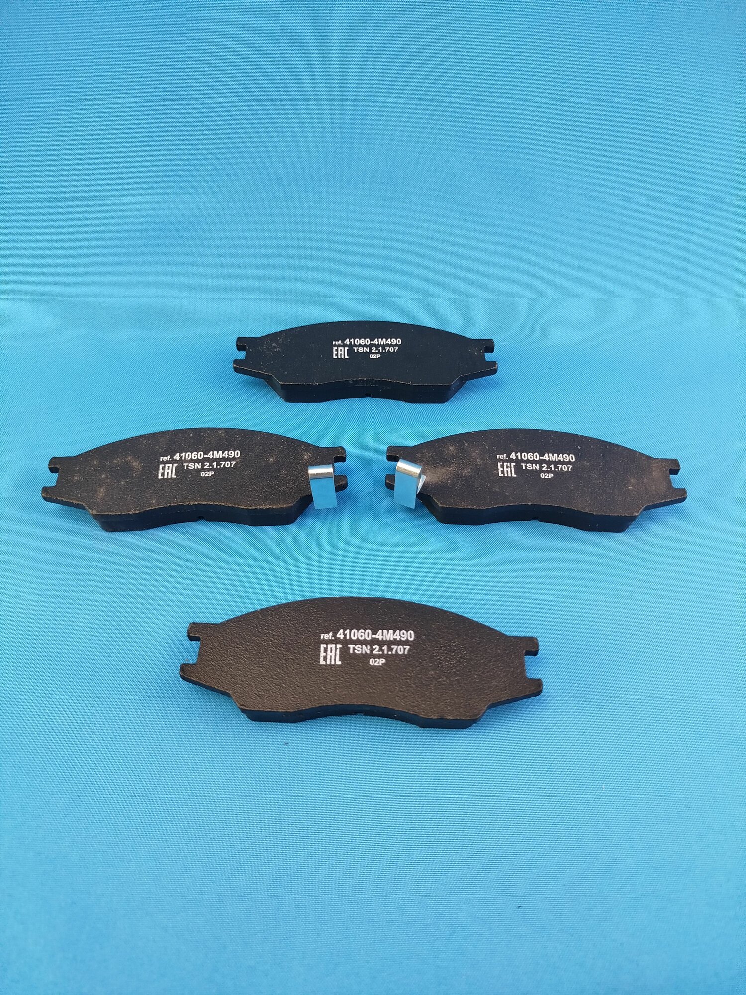 Колодки переднего тормоза "TSN" для а/м Nissan Almera (B10) 06->