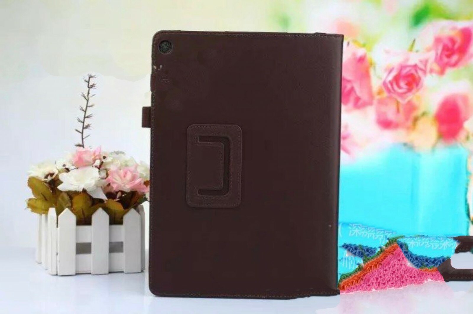 Чехол MyPads для ASUS ZenPad 10 Z300CG/Z300CL/Z300C/Z300M коричневый защитный