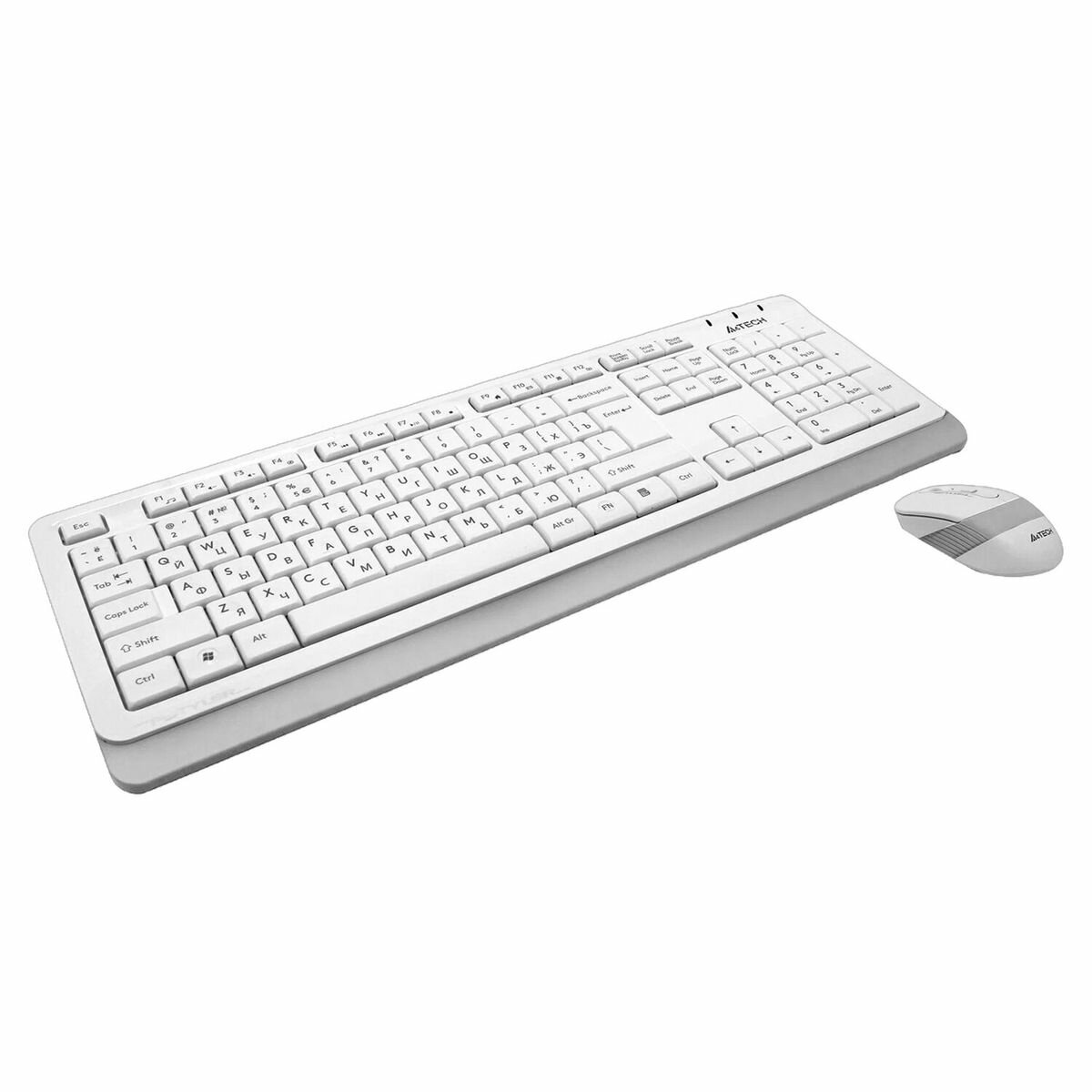 Набор клавиатура+мышь A4Tech Fstyler FG1010, USB, клавиатура 104 клавиши, белый (1147556), 10 уп.