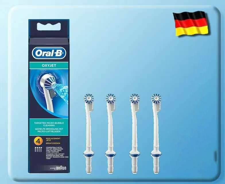 Стандартные насадки для ирригаторов Braun Oral-B, 4 шт