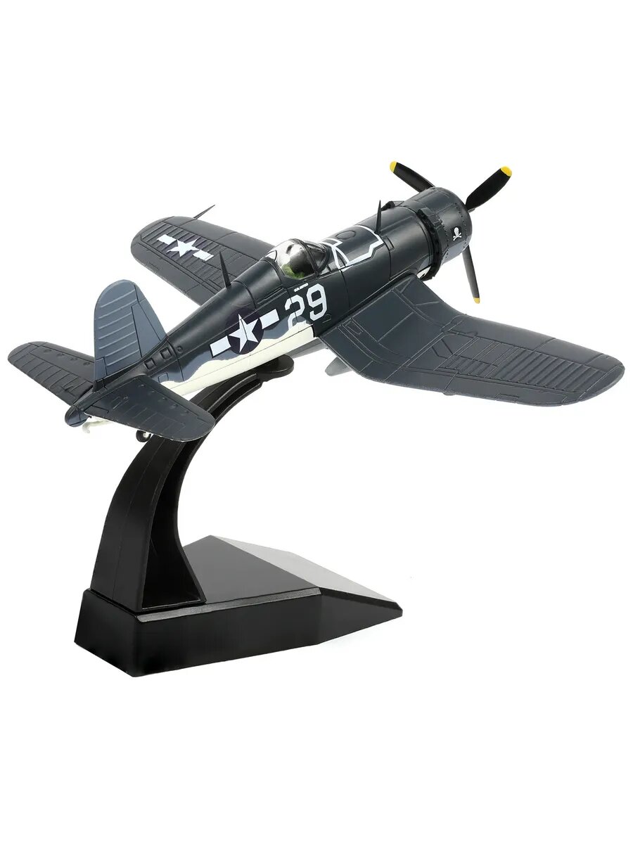 Модель самолета F-4U Corsair 1/72 металлический истребитель
