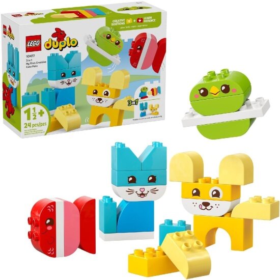 Конструктор Lego DUPLO 10477 Милые питомцы 3в1