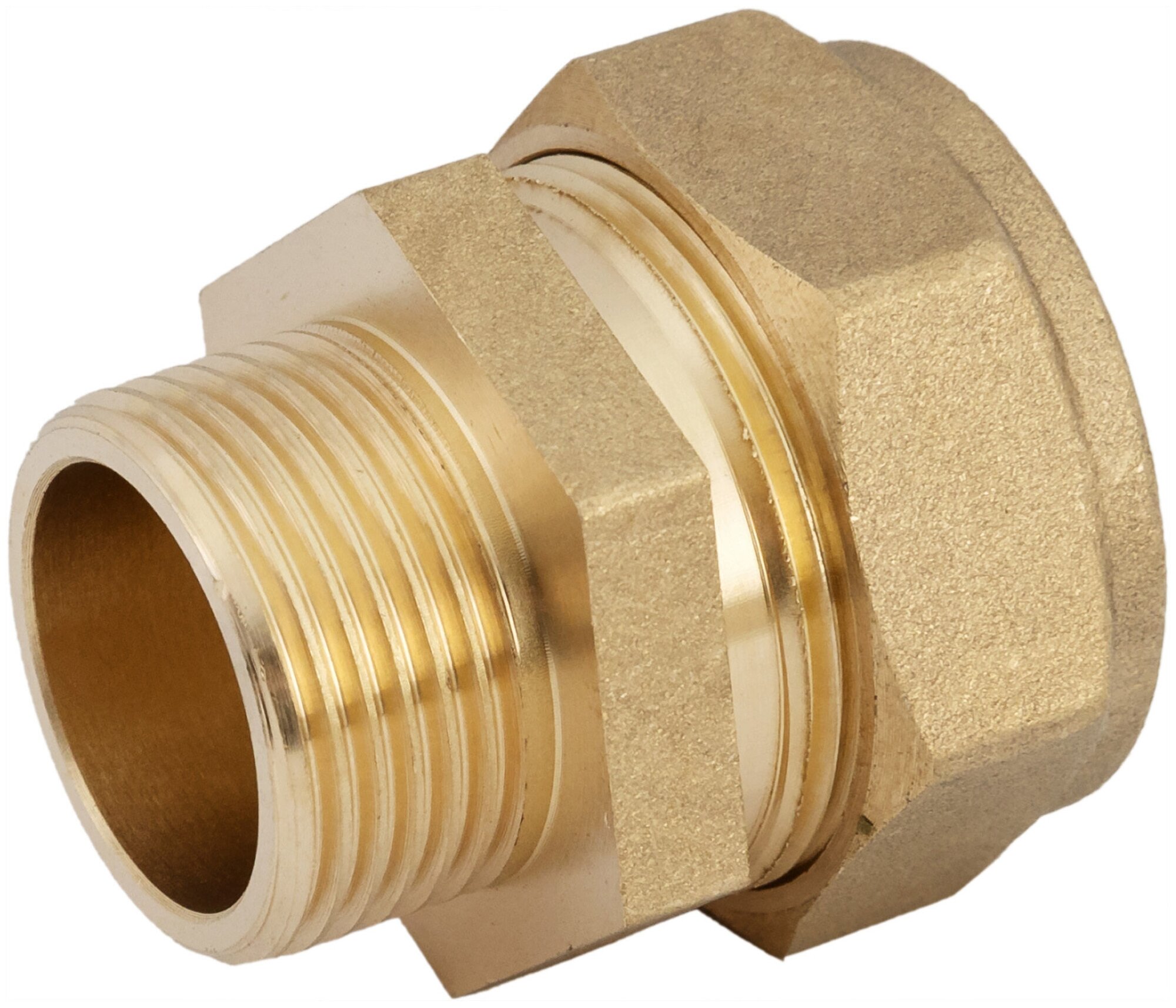 Муфта переходная Stahlmann наружная резьба 20 мм x 3/4" Easy Fix латунь