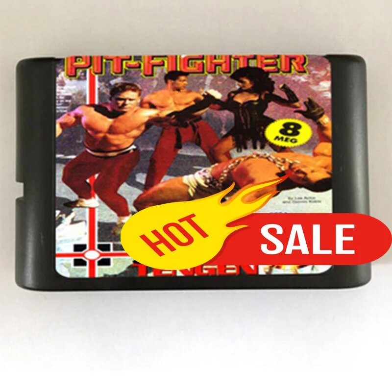 Игровая карта Pit-Fighter 16 bit для Sega Mega Drive/Genesis