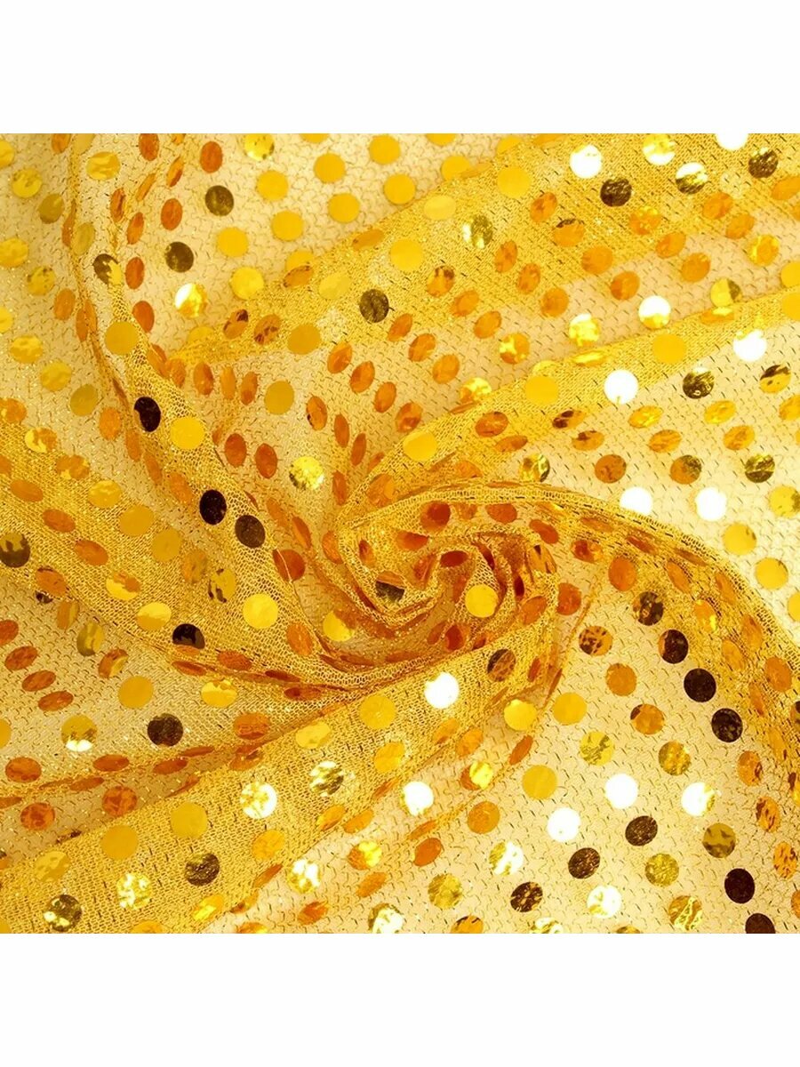 Блестящая сетка для рукоделия с пайетками