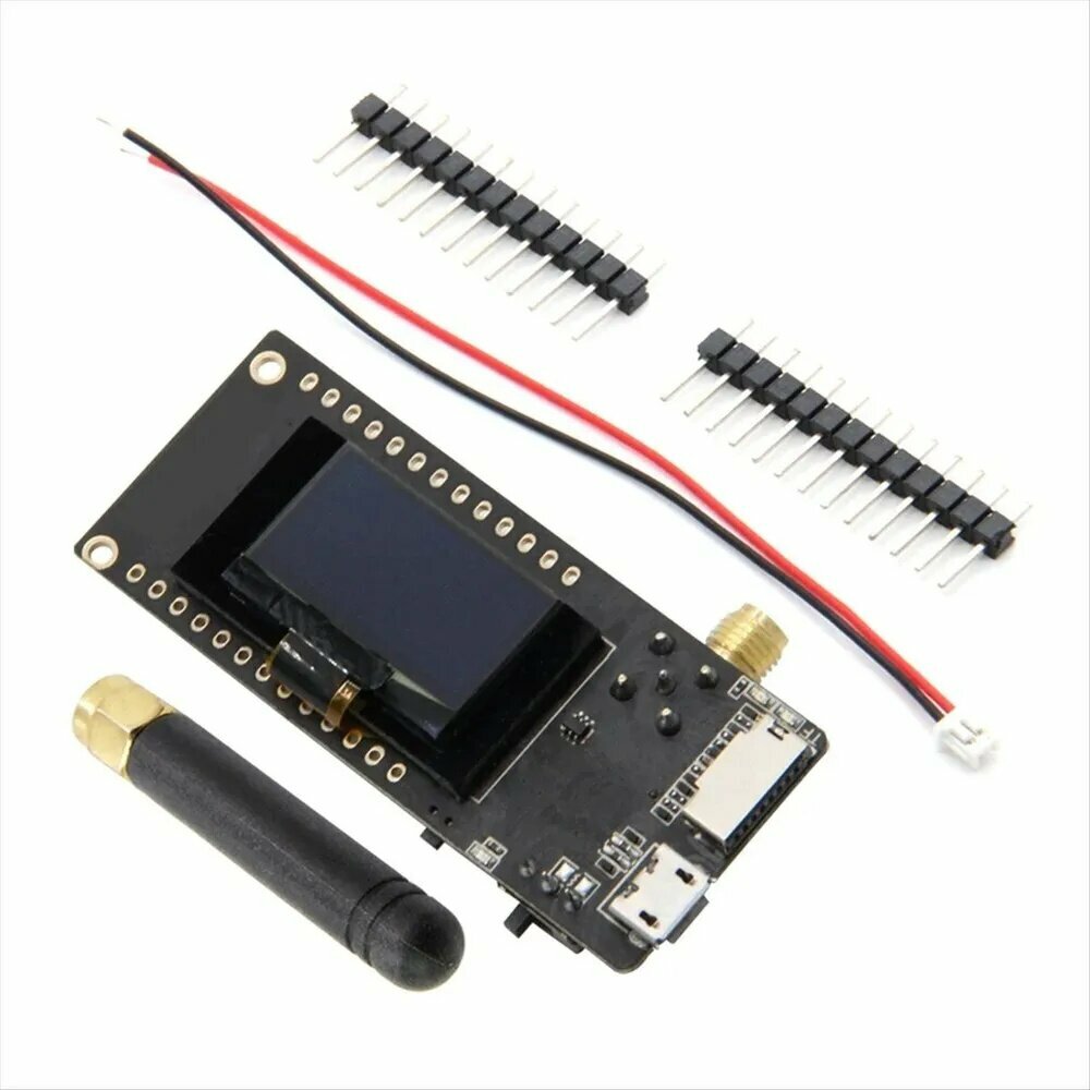 LoRa32 V2.1-1.6 версия 433 МГц ESP-32 SMA CH9102F LoRa OLED 0,96-дюймовый SD-карта Bluetooth WIFI модуль