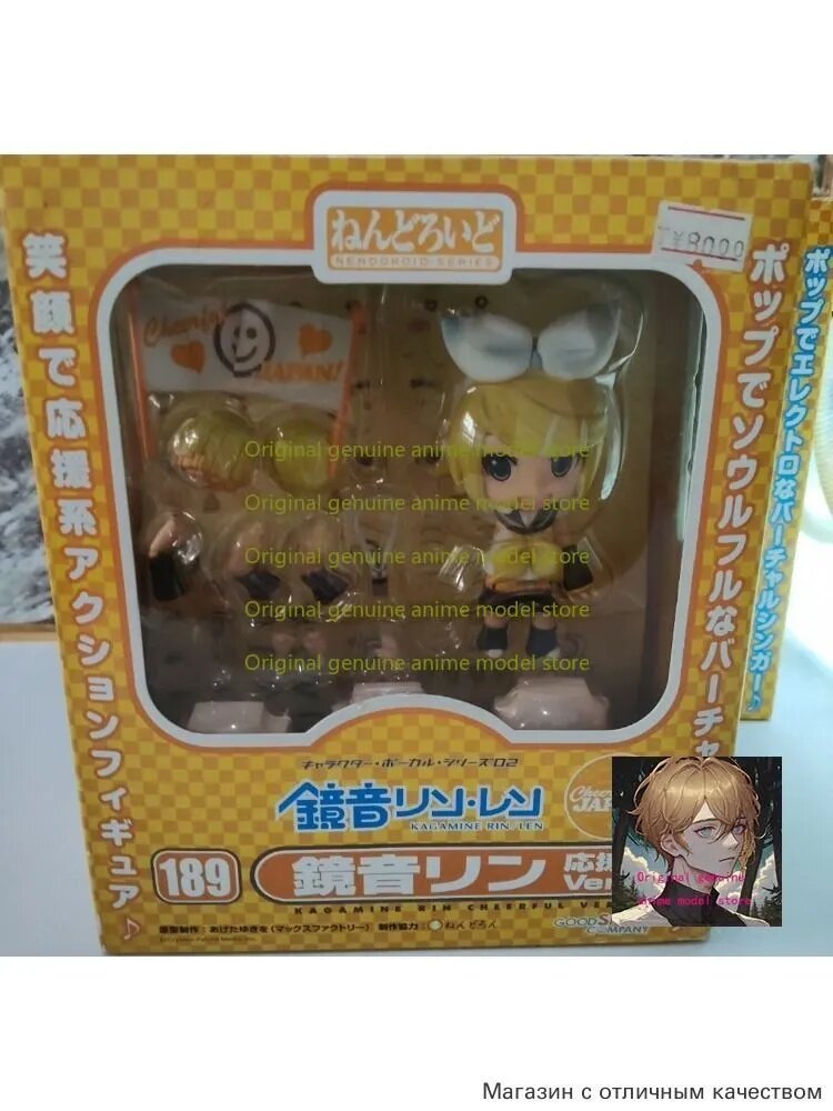 GOOD SMILE COMPANY NENDOROID 189 Kagamine Rin Коллекция Кукольных Игрушек