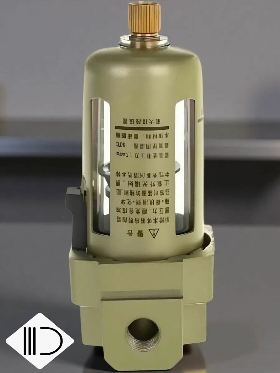 Фильтр Pegas pneumatic AF3000-02 без регулятора 1/4", бронза, металл