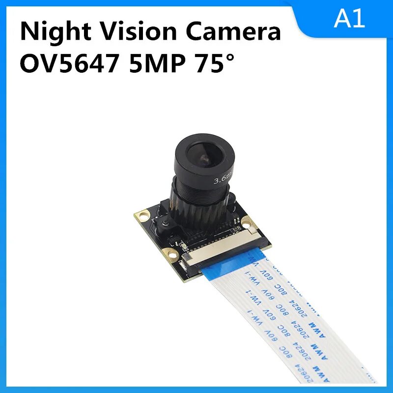 Камера Caturda Sensor OV5647 5Мп для Raspberry Pi A1 75