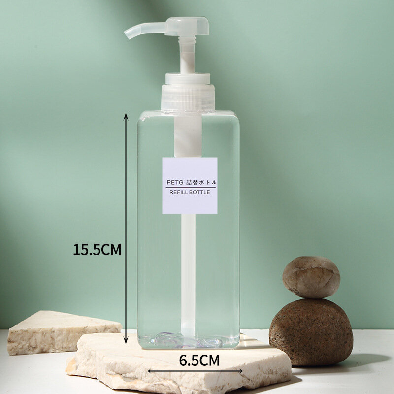Флаконы для путешествий для дезинфицирующего средства для рук, геля для душа, шампуня, портативные креативные маленькие пустые бутылочки, бутылки с дозатором большой емкости, диспенсеры для лосьонов.