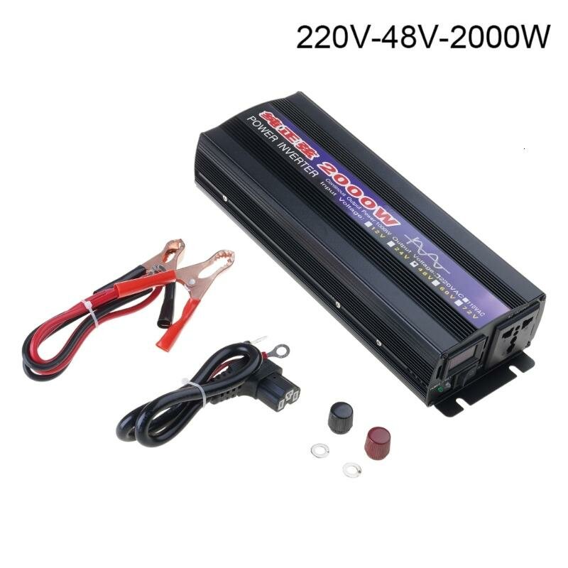 Чистый синусоидальный инвертор, 48-60V - 2000W