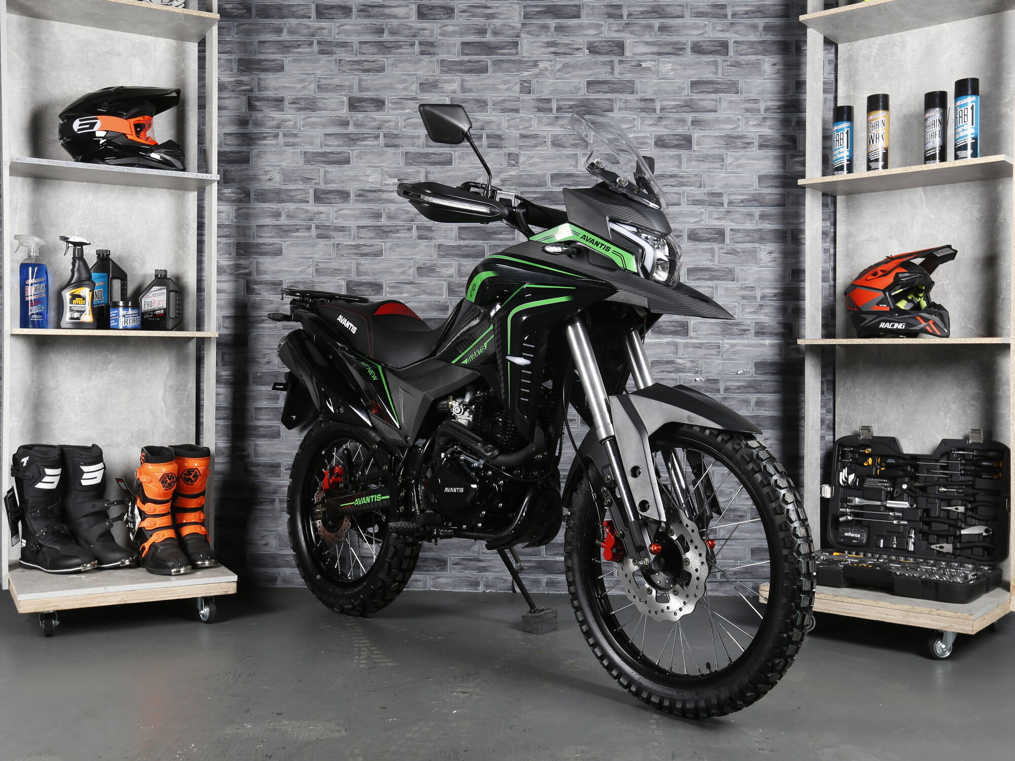 Мотоцикл Avantis "MT300 GS", эндуро, двигатель 300 см3, электростартер