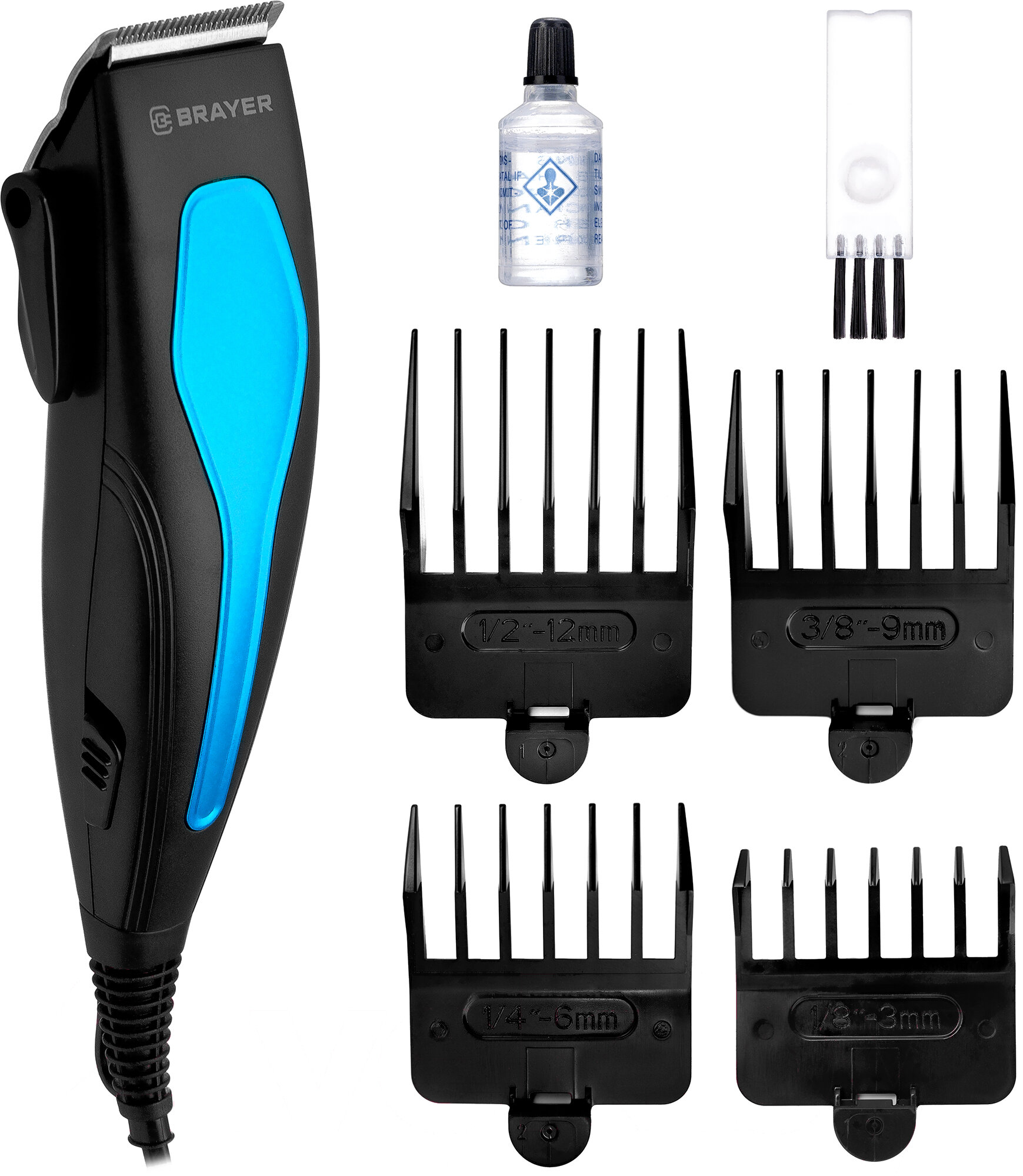 Машинка для стрижки волос мужская BR3432