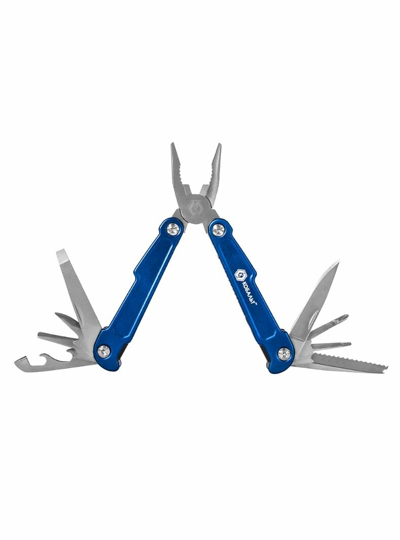 Мультитул кобальт 918-251 11 в 1, чехол для хранения
