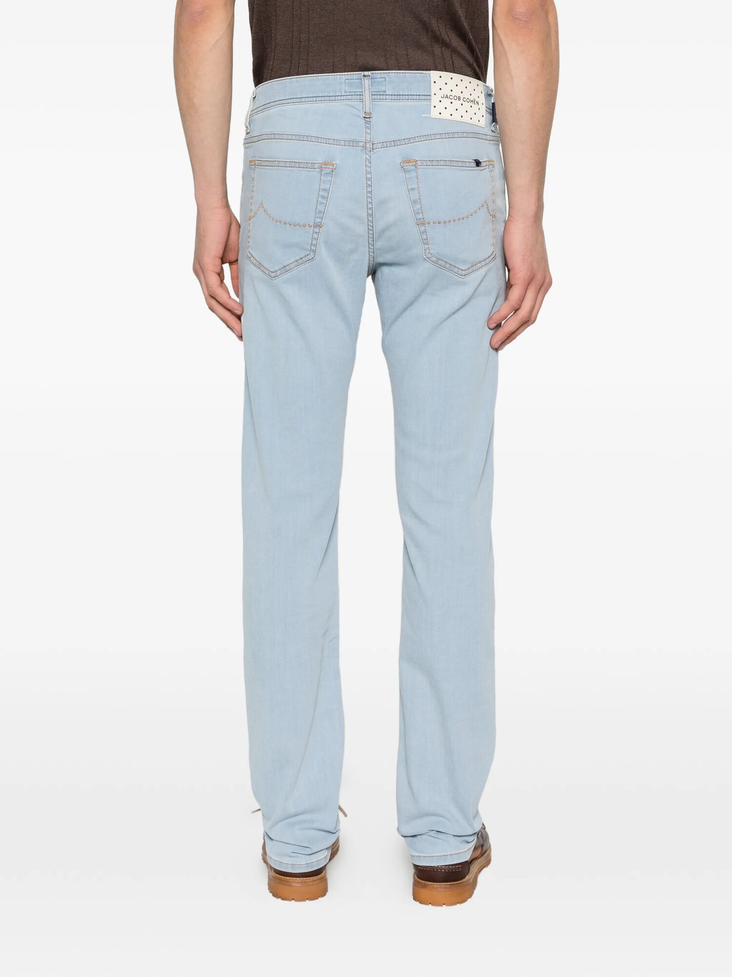Джинсы Jacob Cohen Contrast-stitching jeans, размер S, blue — фото 1
