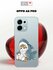 Чехол на Oppo A6 Pro / Оппо A6 Про с принтом Кошачий плавник