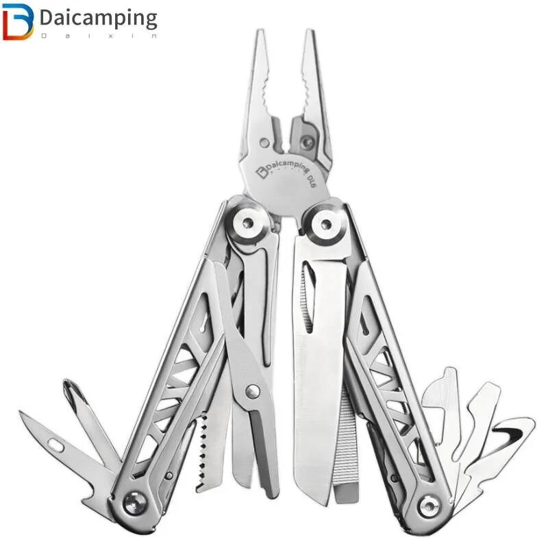 Daicamping DL6 Bit мультитул инструменты нож EDC плоскогубцы Stainless Steel