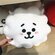 Подушка-валик для сна 40x50см с героем BT21 RJ, мягкая плюшевая подушка для дете...