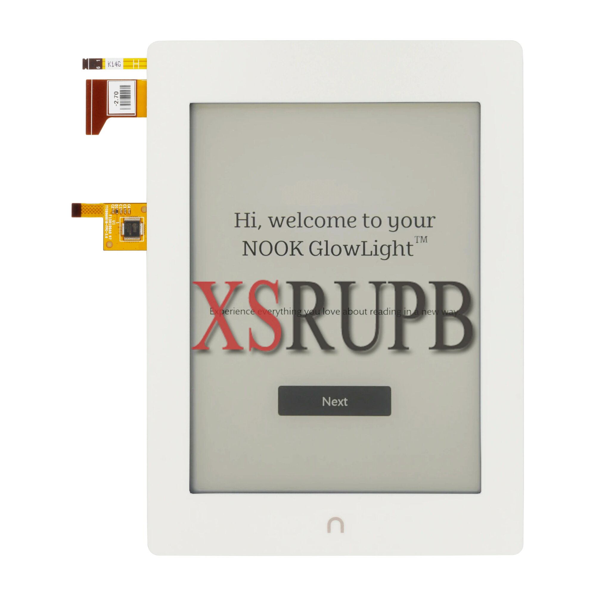 Новый 300PPi ED060KH3 6-дюймовый чернильный экран для Nook Glowlight plus Nook 5 BNRV510 считыватель электронных чернил, дисплей для чтения электронных книг