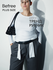 Лонгслив Befree Woman Mix&Match, размер XL, , белый