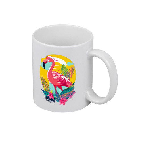 Кружка «Фламинго» (белый)