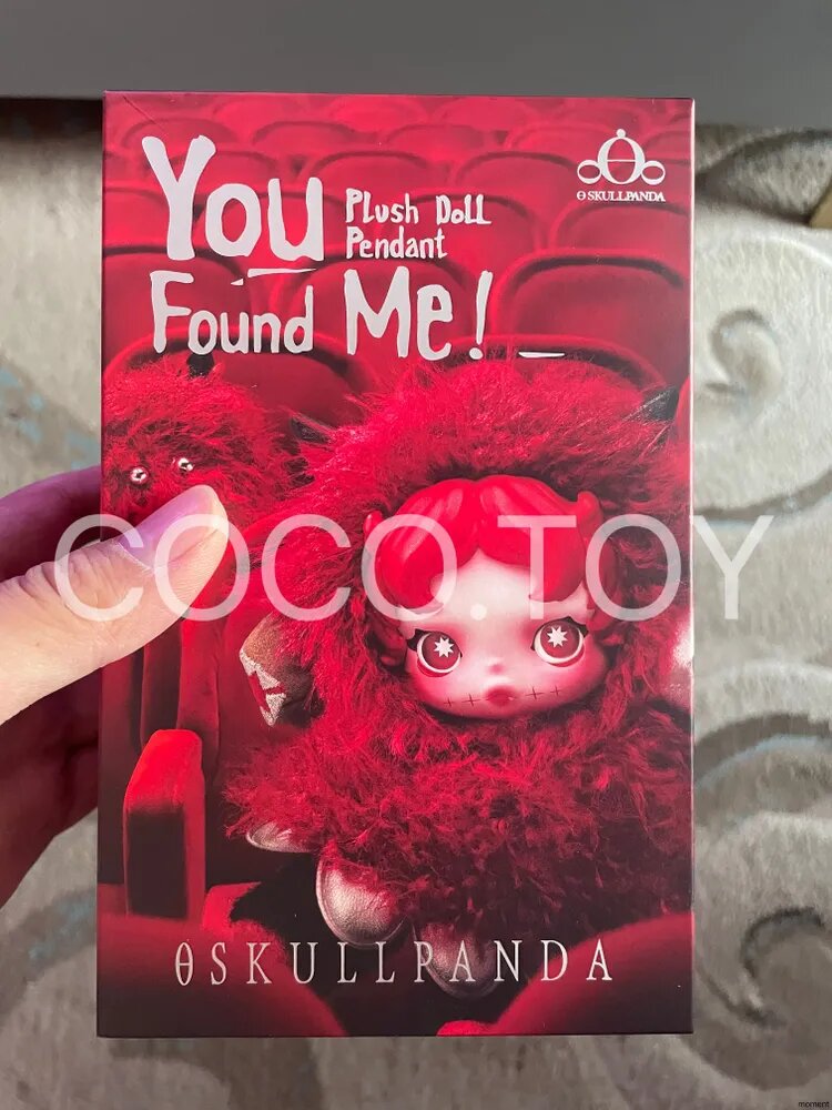 SKULLPANDA You Found Me Series SeriesPlush Doll Глухая коробка, Фигурки Милых Игрушек , Брелок