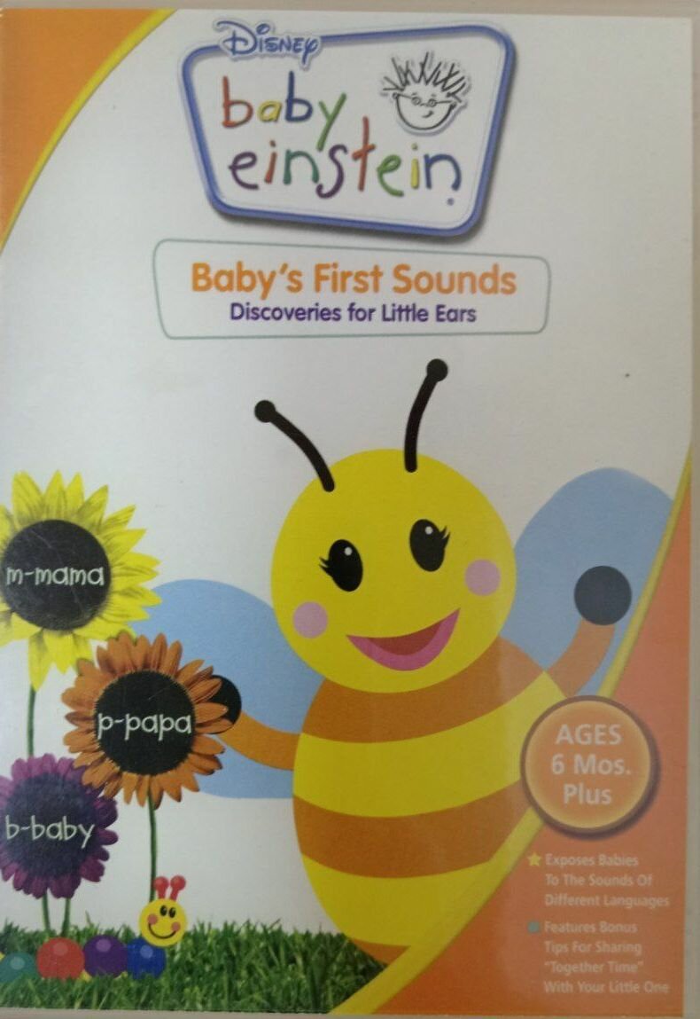 DVD-диск Baby Einstein: Babys First Sounds / Малыш Эйнштейн: Первые звуки ребенка