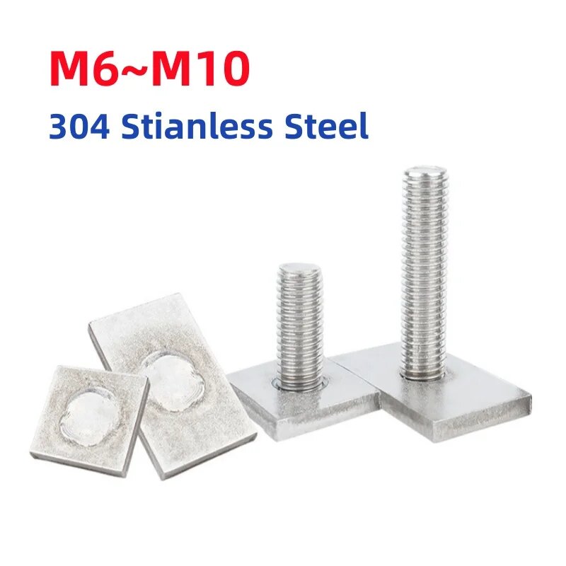 Болты нержавеющие M8x25 (15x15x3mm) 2шт