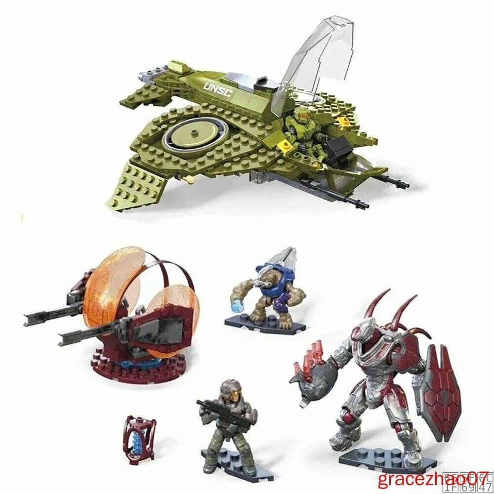 Mega Blocks Construx Halo Бесконечный натиск Осы UNSC