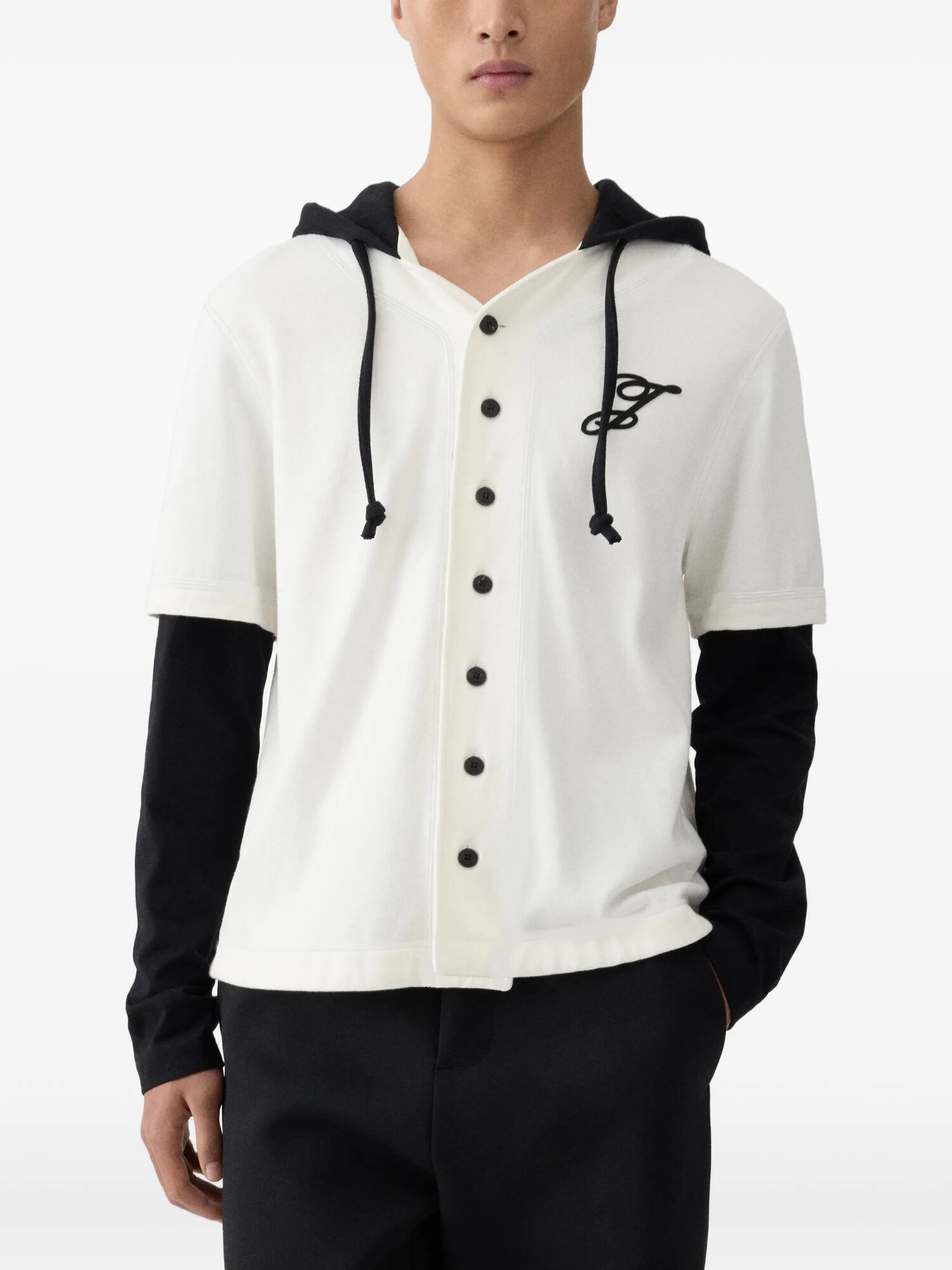 Рубашка Letro button hooded shirt