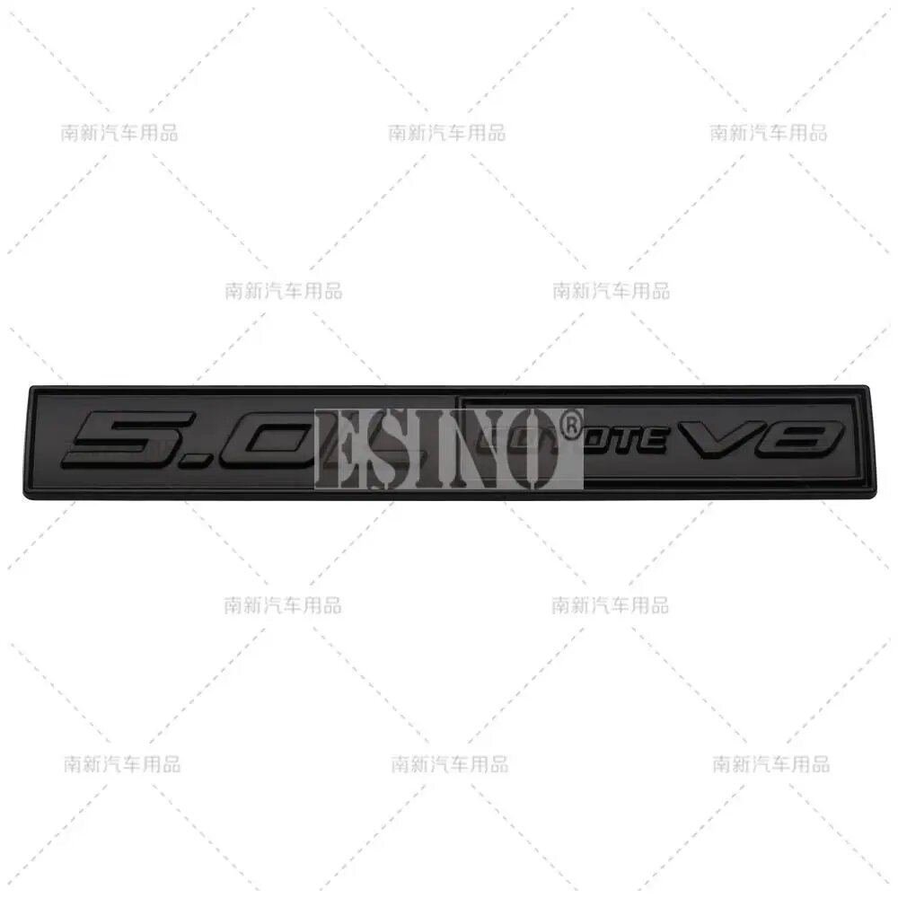 Эмблема на багажник Ford Mustang Shelby 5.0 Coyote V8, Style 1